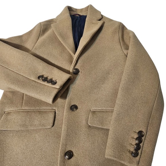 Bonobos | Jackets & Coats | Bonobos Manteco Mens Camel Wool Italy Blend ...
